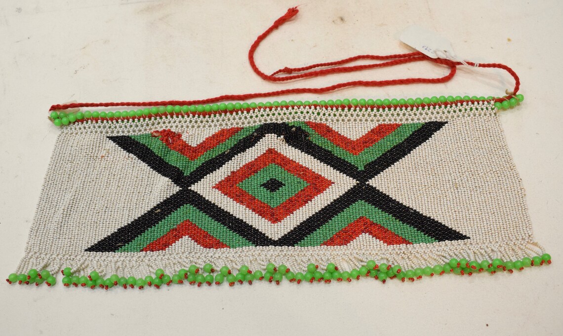 African Beaded Apron Zulu Tribe South Africa - Etsy
