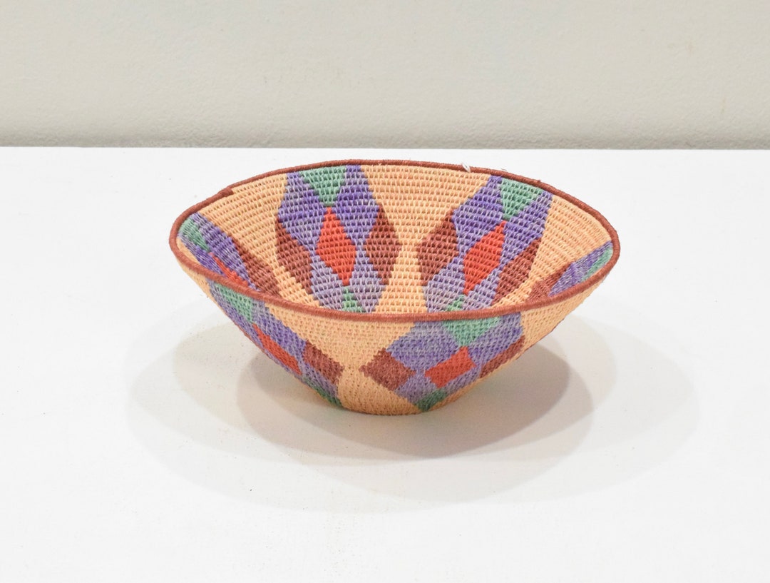 African Sisal Basket Swaziland South Africa - Etsy