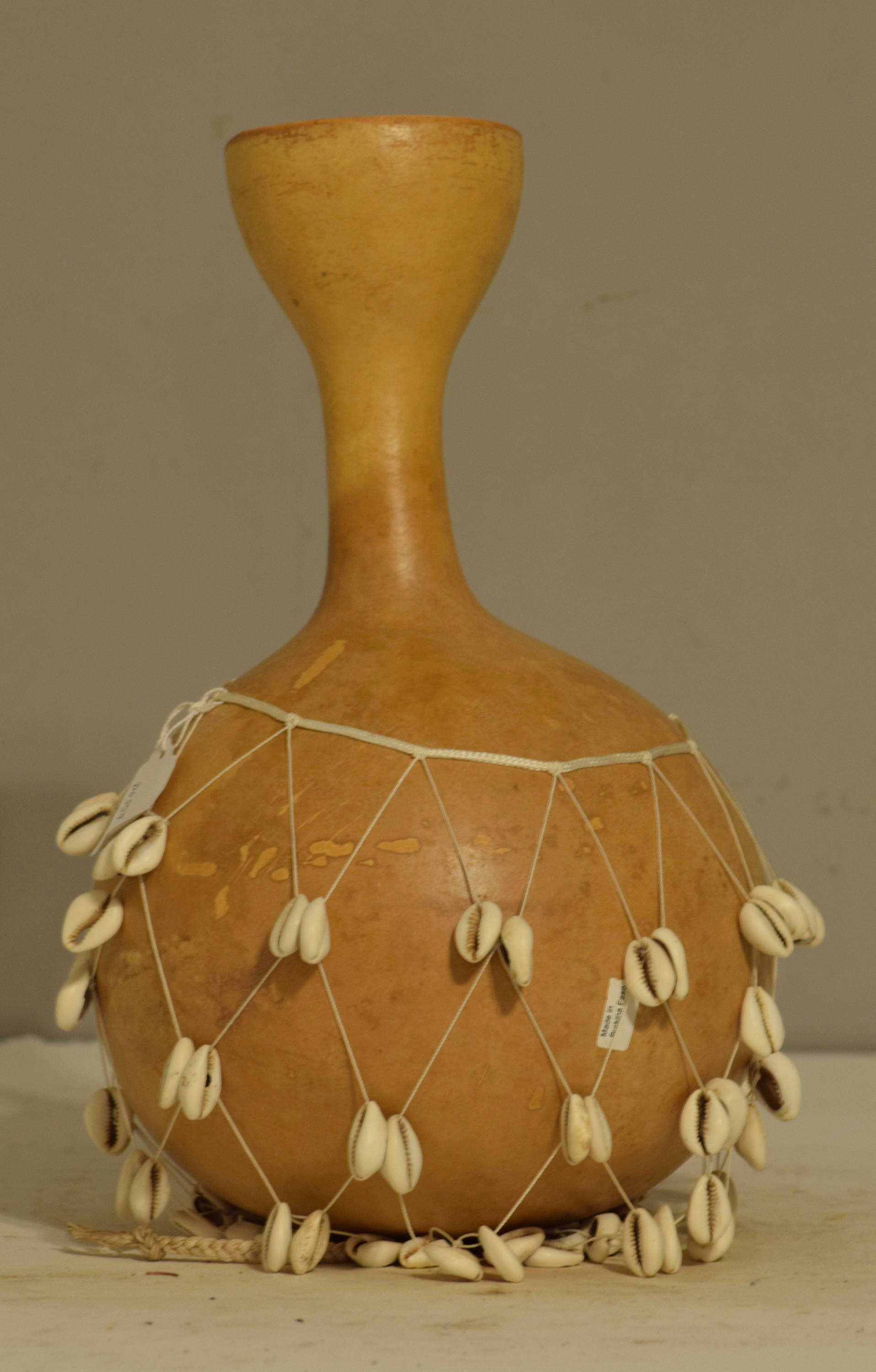Calebasse africaine Shaker hochet Cowrie Shell Burkina Faso | Etsy