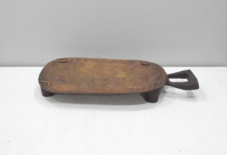 African Zulu Tribe Wood Meat Platter Serving Tray - Etsy