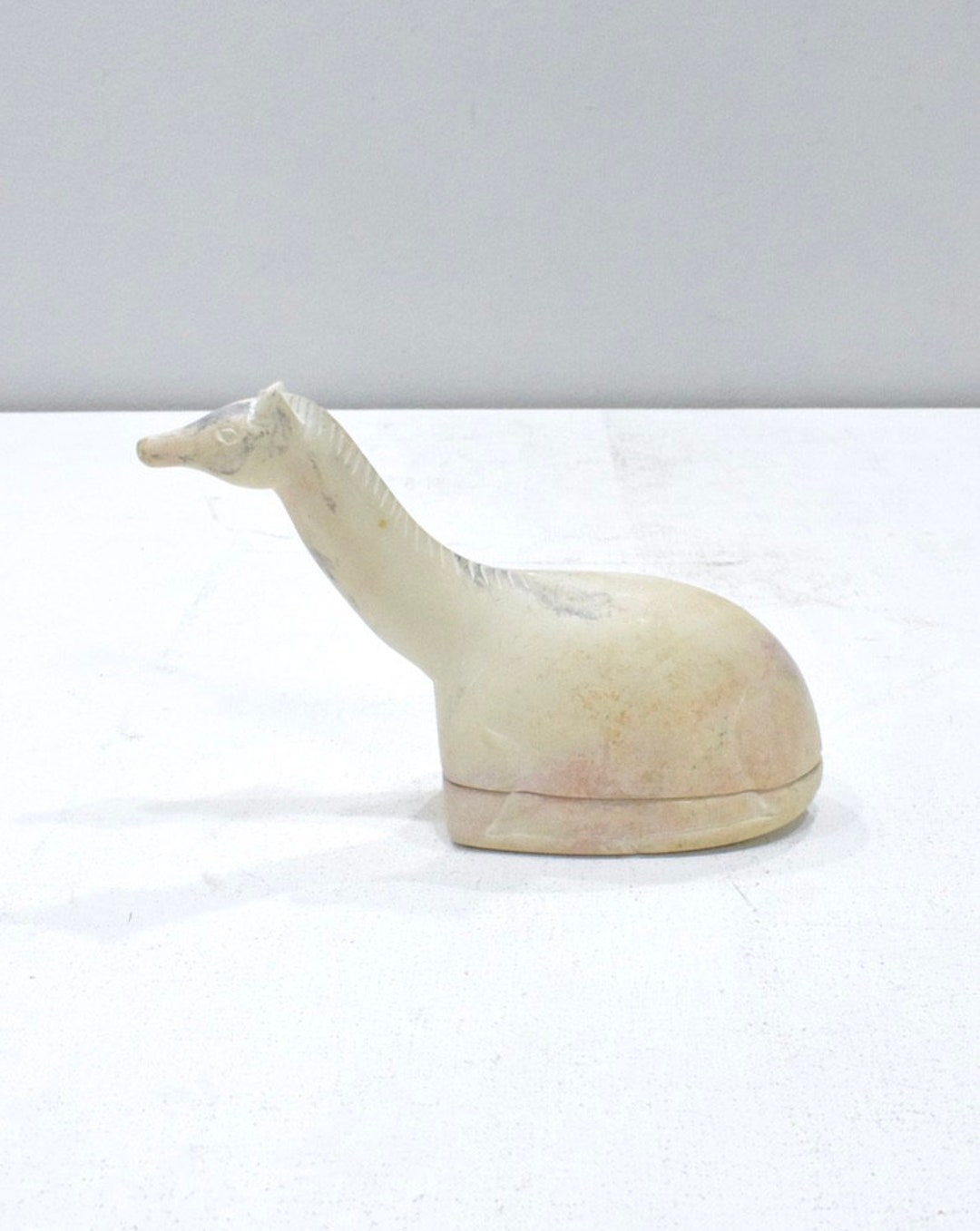 African Soapstone Giraffe Statue Kenya - Etsy