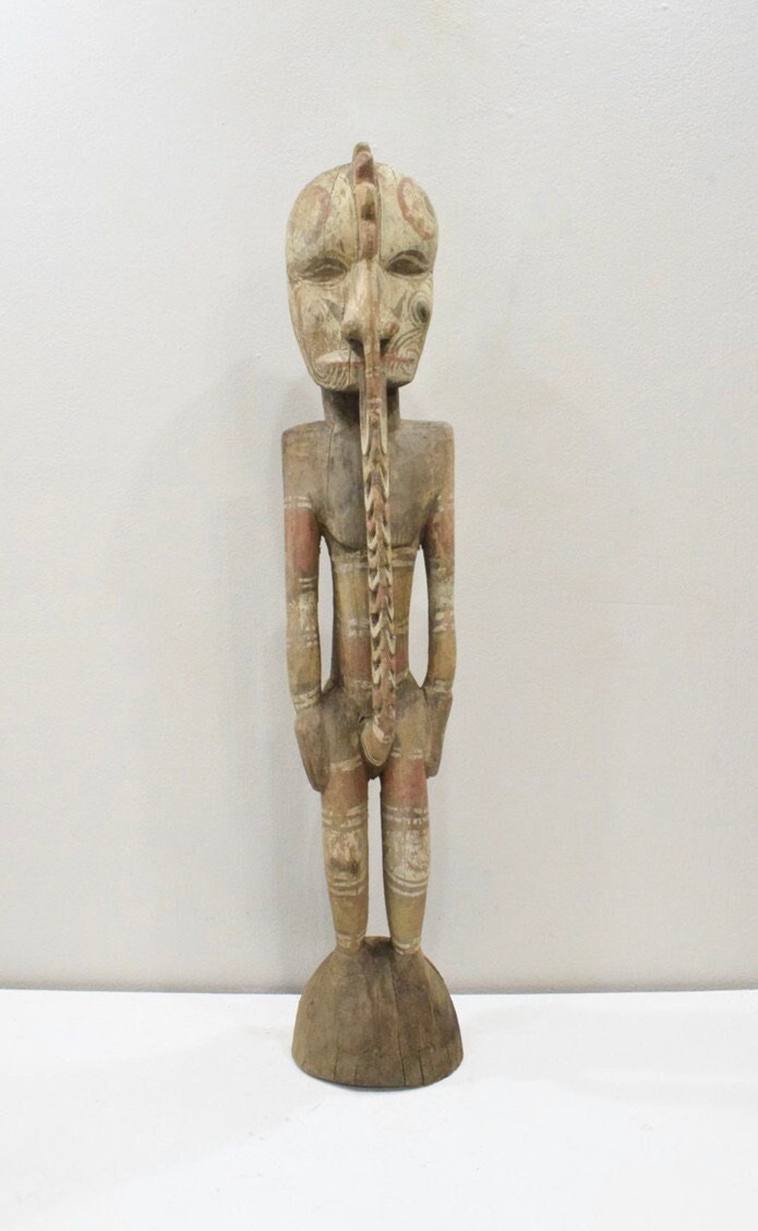 Papua New Guinea Wood Statue Kaminabit Village - Etsy