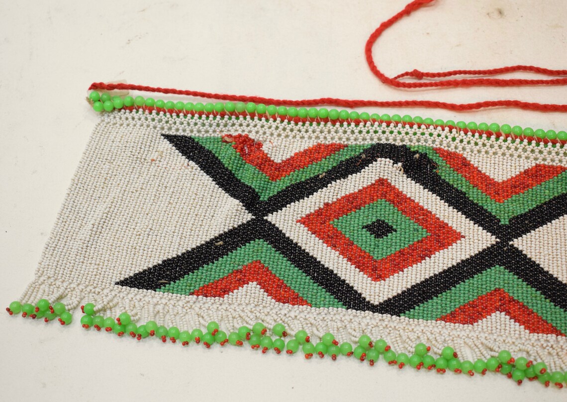 African Beaded Apron Zulu Tribe South Africa - Etsy