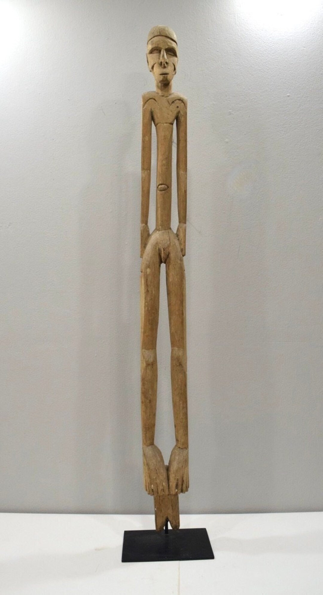 Asmat Carved Wood Cult Figure - Etsy