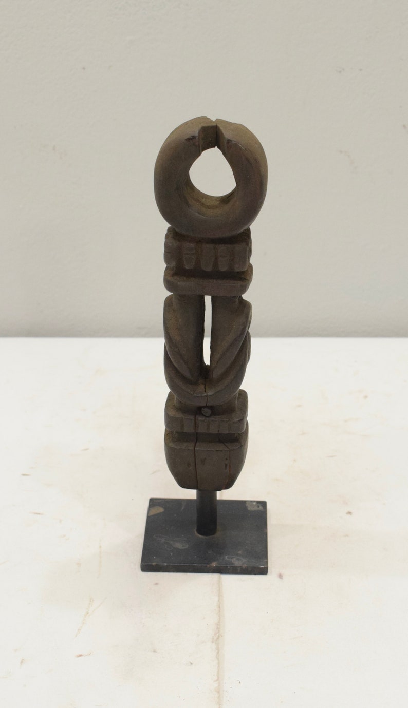 Nepal Churn Butter Handle Carved Wood Folk Art Nepal - Etsy