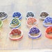 Rings African Colorful Telephone Wire Woven Rings - Etsy