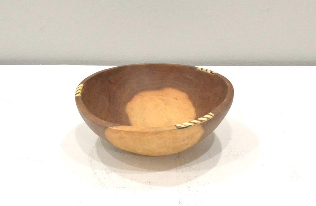 African Hand Carved Olive Wood Batik Bowl Kenya - Etsy