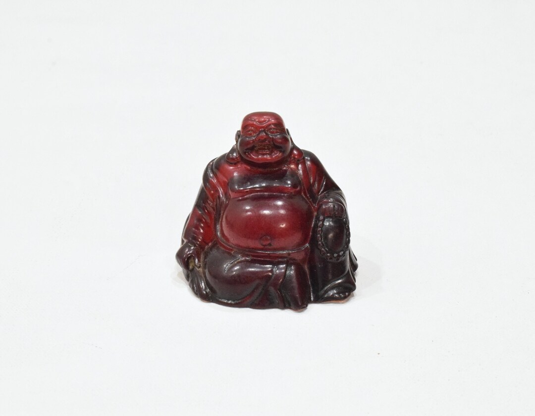 Buddha Carved Red Buddha Statue - Etsy