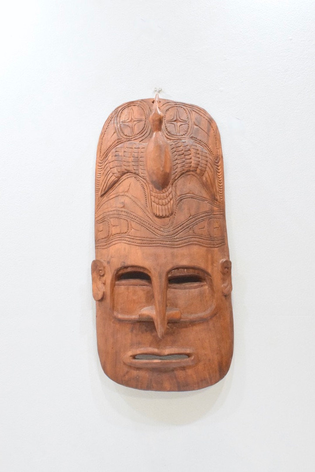 Papua New Guinea Wood Mask Massim Islands - Etsy