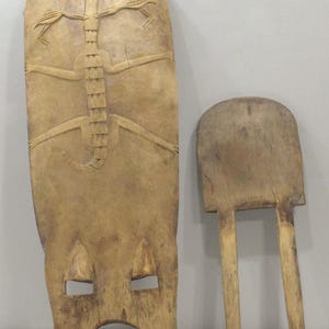 African Senufo Folding Chair Motif Back Ivory Coast - Etsy