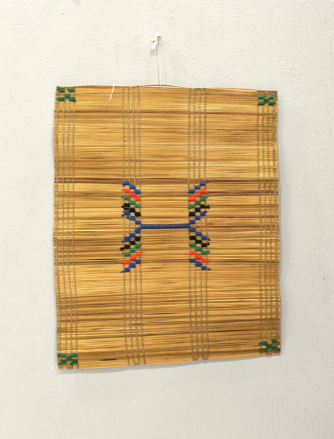 African Zulu Woven Embroidered Mats - Etsy