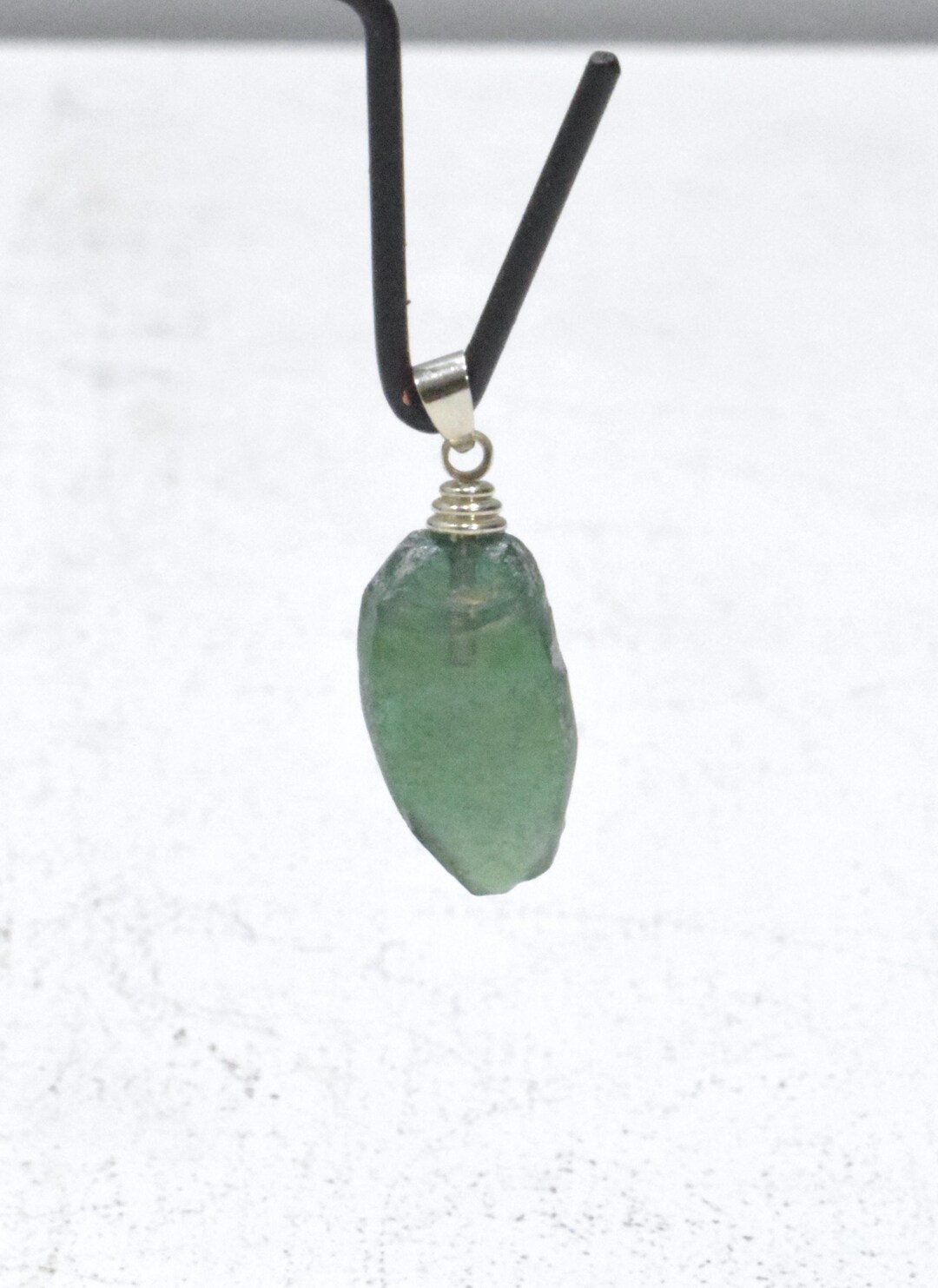 Roman Glass Chip Pendant - Etsy