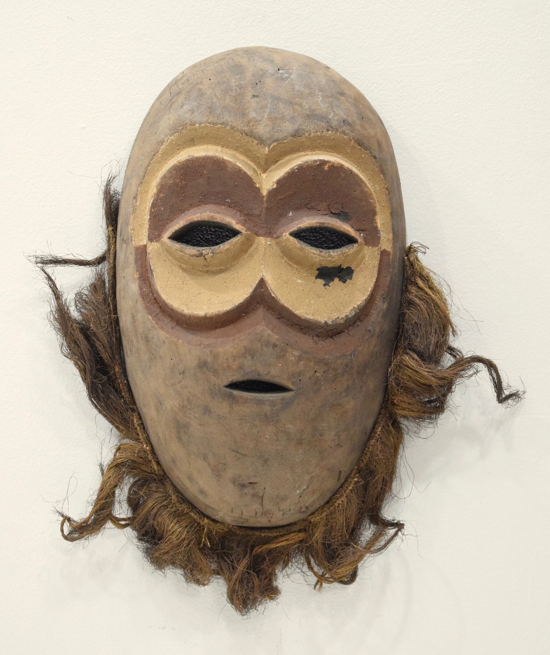 African Mask Lega Bearded Wood Mask DRC 20" - Etsy