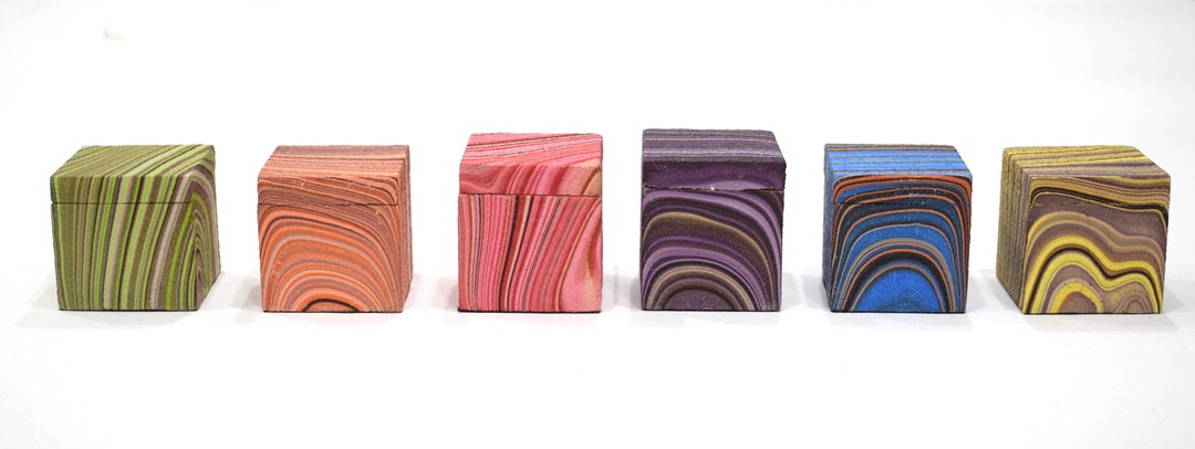 Boxes Indonesian Sand Painted Boxes - Etsy