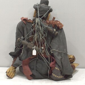 Burmese Puppet Folk Art Puppet Life Size Marionettes Wood Festivals ...