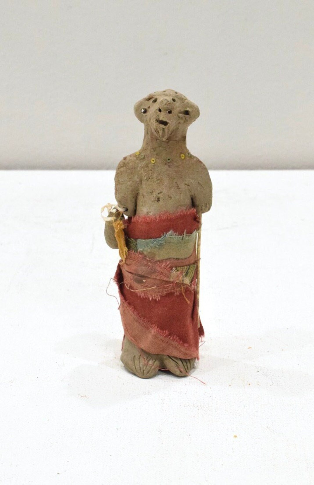 African Painted Clay Wise Man Nativity Doll Samburu Kenya - Etsy