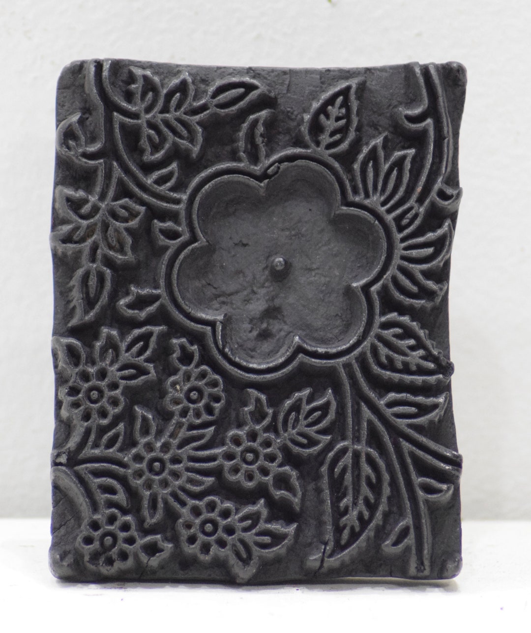 India Wood Block Ink Stamp Hand Carved Design - Etsy