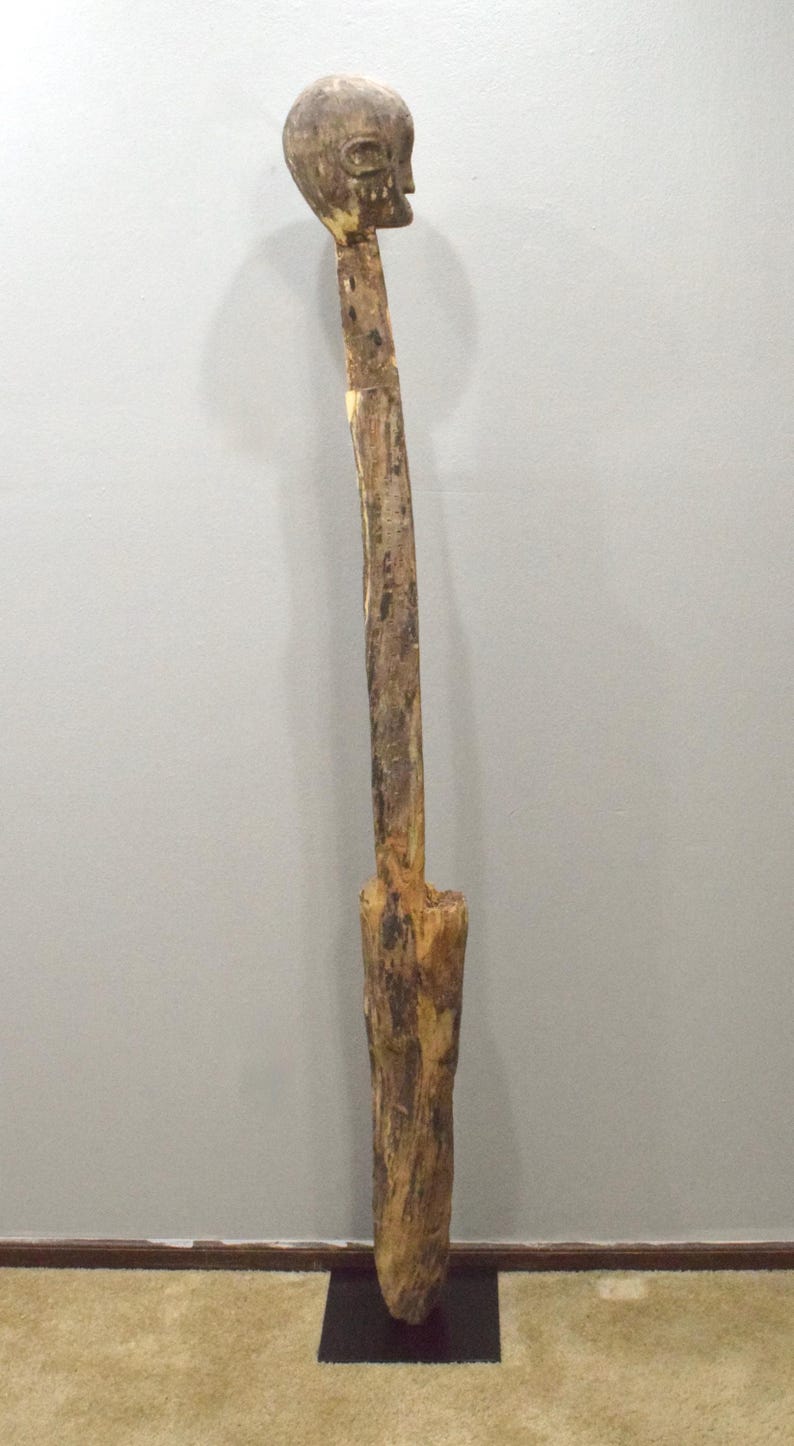 African Memorial Funeral Post Wood Giryama Kenya - Etsy