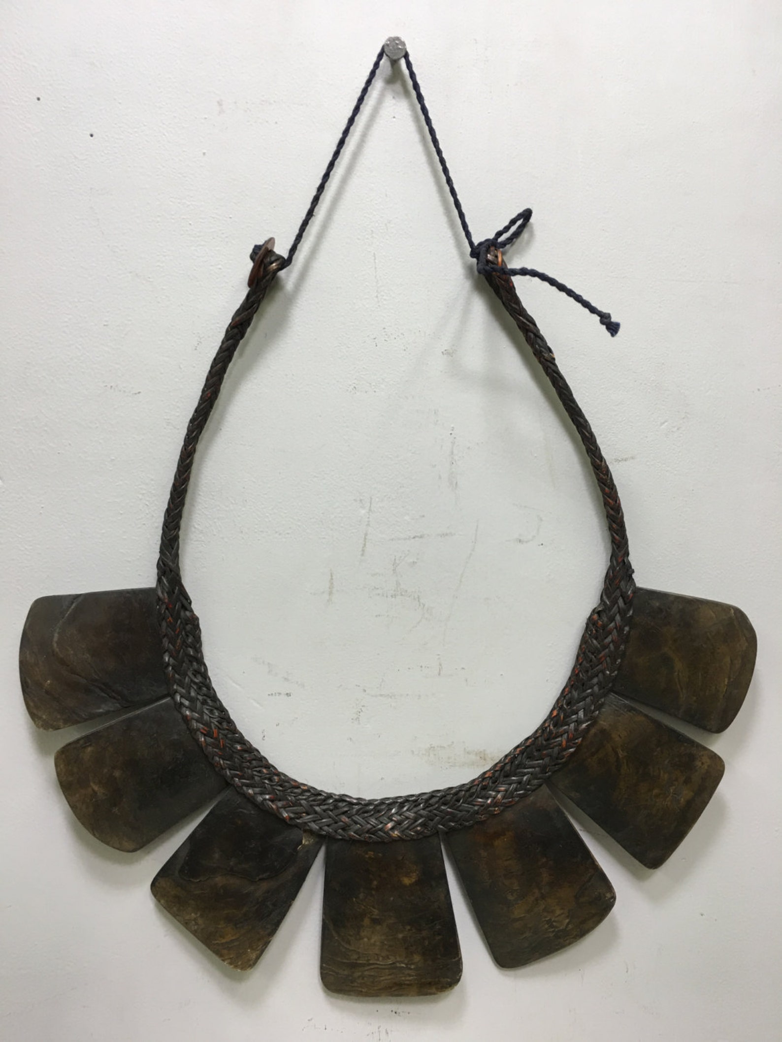 Necklace Philippine Ifugao Tribal Shell Rattan Necklace - Etsy