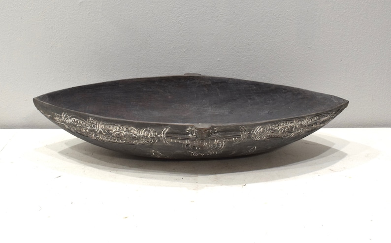 Bowl Papua New Guinea Siassi Carved Clan Bowl - Etsy