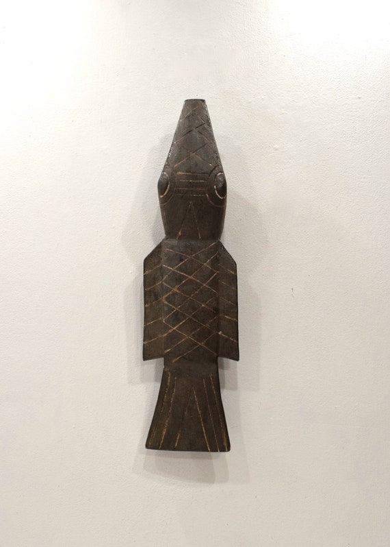 African Mask Bird Figure Baule Tribe | Etsy