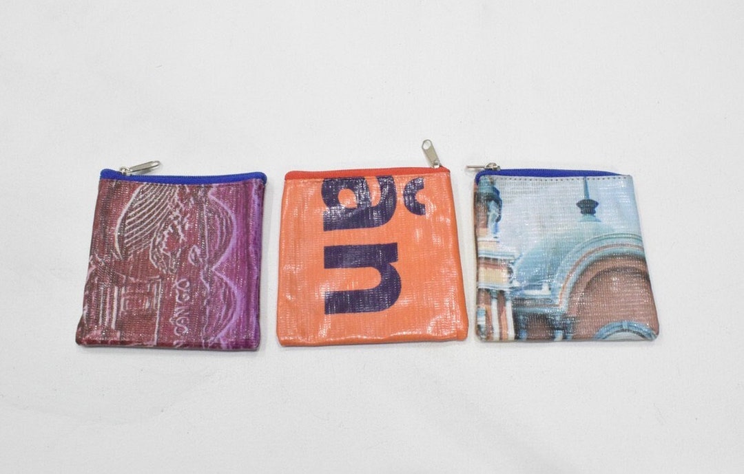 Purse Coin Pouches Assorted Recycled Plastic Vietnam - Etsy