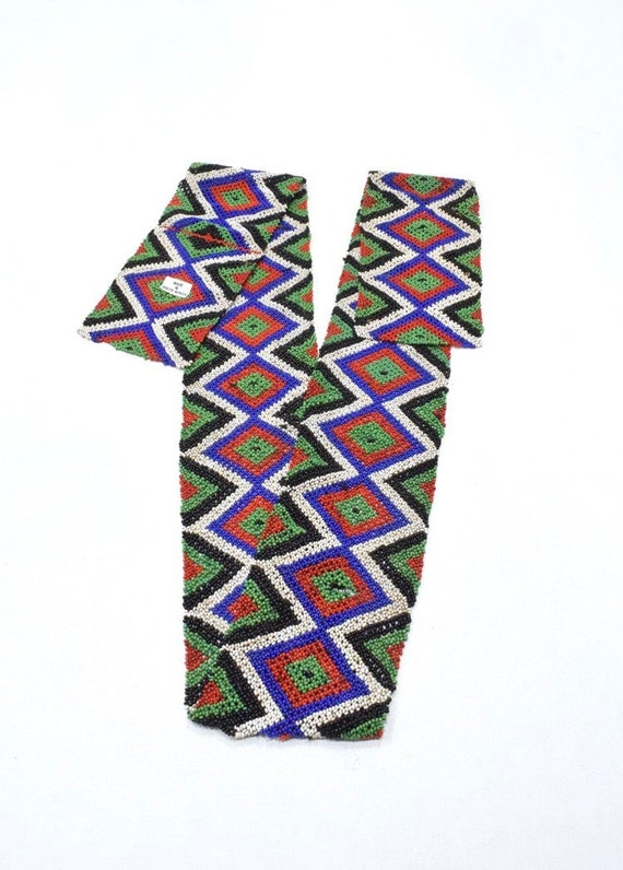 African Zulu Beaded Married Woman's Belt South Africa - Etsy Australia