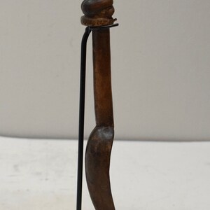 African Figure Carved Wood Spoon Bembe Tribe Congo - Etsy