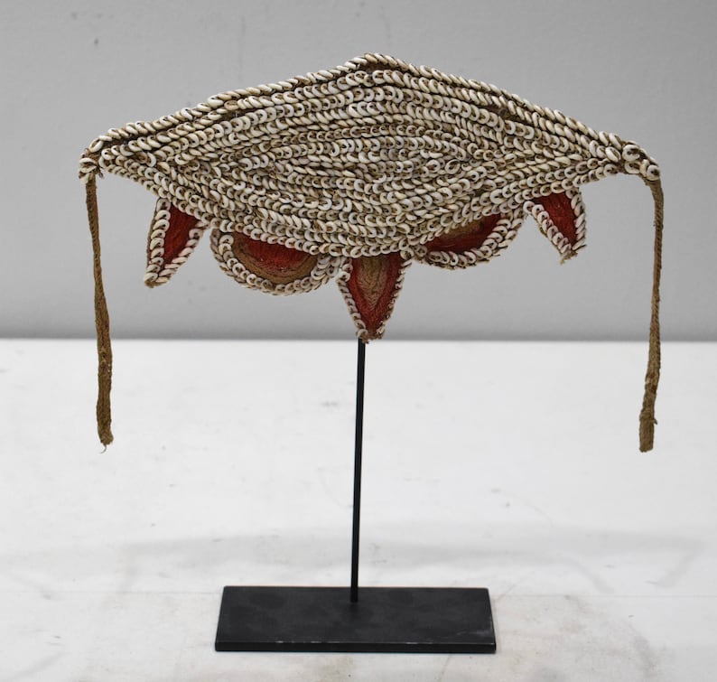 Papua New Guinea Shell Headdress Abelam Currency Headdress - Etsy