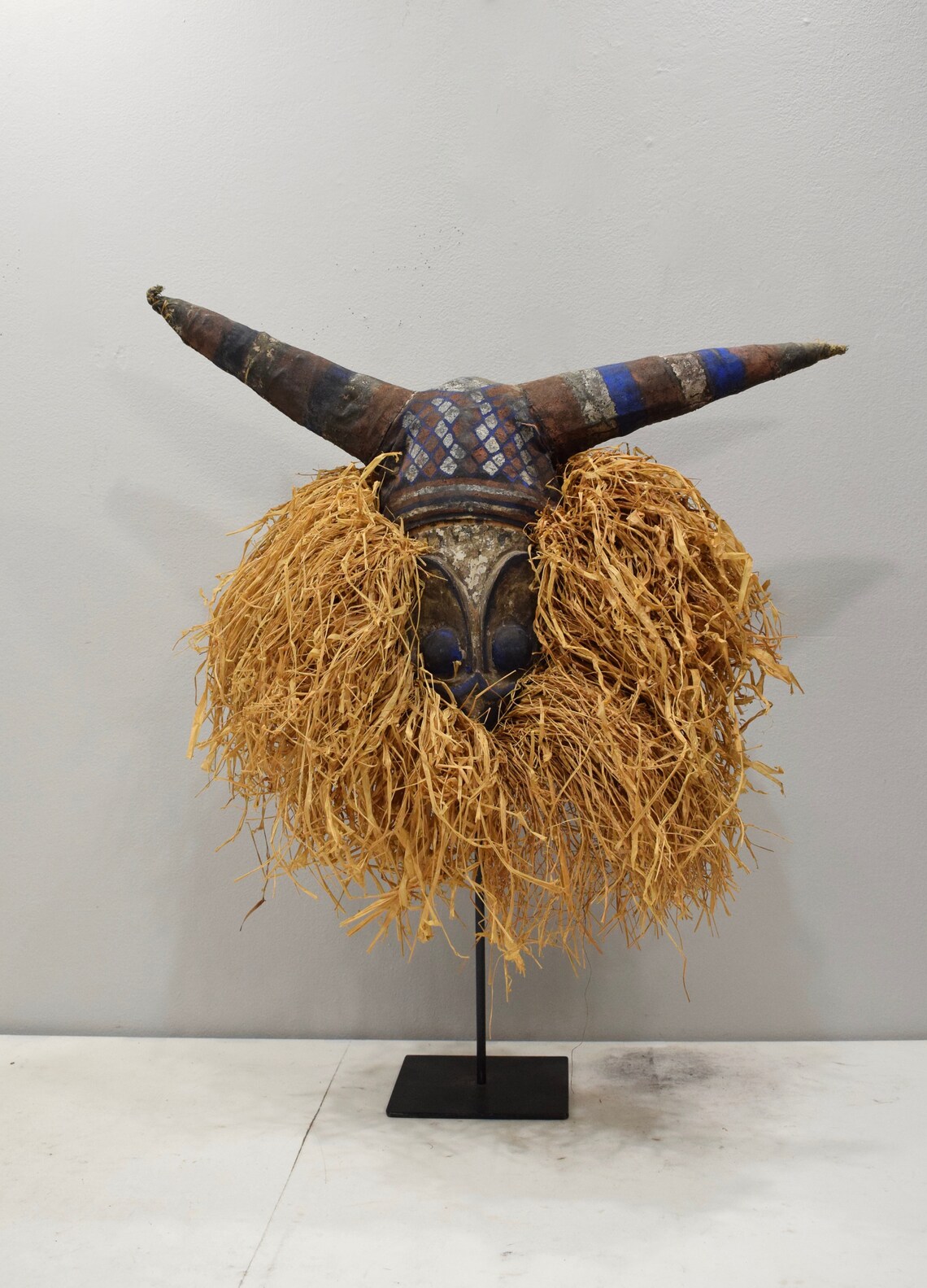 African Mask Yaka Tribe Congo Initiation Ceremonial Mask - Etsy