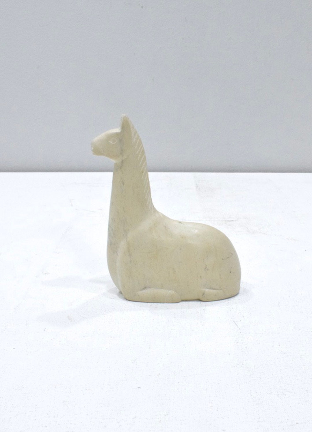 African Soapstone Lama Statue Kenya - Etsy