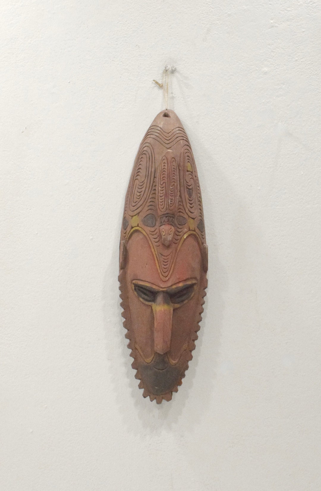 Papua New Guinea Dance Mask Angoram Sepik River - Etsy