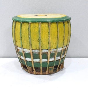 Indonesian Handmade Wood Ceremonial Drum Lombok - Etsy