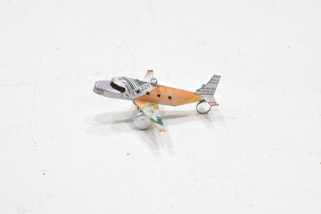 Boeing Jet Upcycled Toy Tin Jet Plane - Etsy