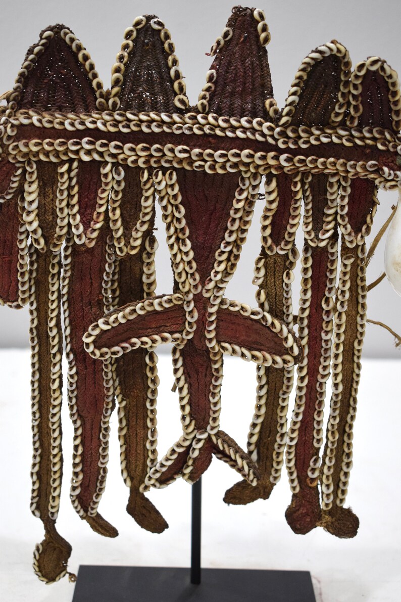 Papua New Guinea Fofana Male Shell Front Ornament Benabena Tribe - Etsy