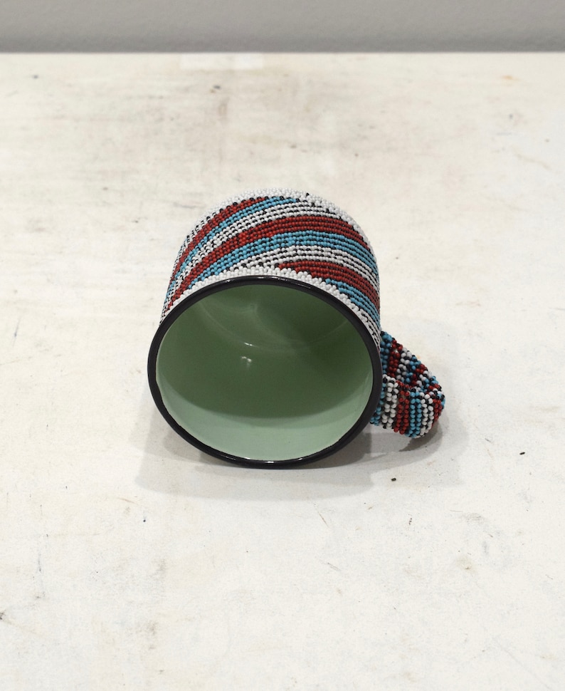 African Zulu Beaded Cup - Etsy