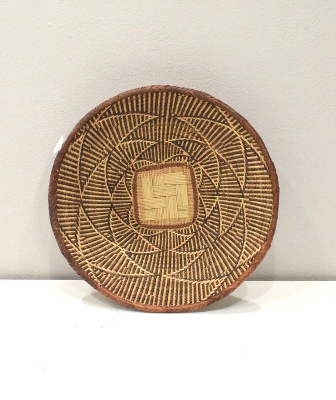 African Tonga Grass Woven Basket Zimbabwe - Etsy