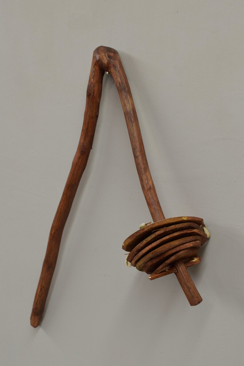 African Rattle Sistrum Gourd Cackler Rattle Cowrie Shells | Etsy