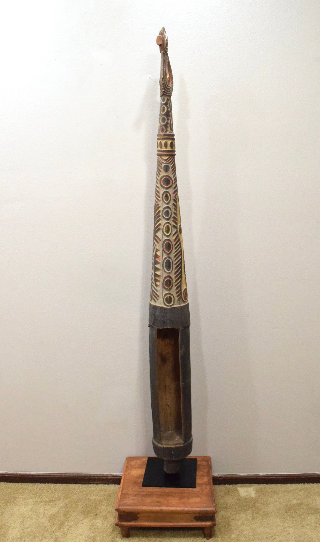 Papua New Guinea Garamut Split Gong Wogamush River - Etsy