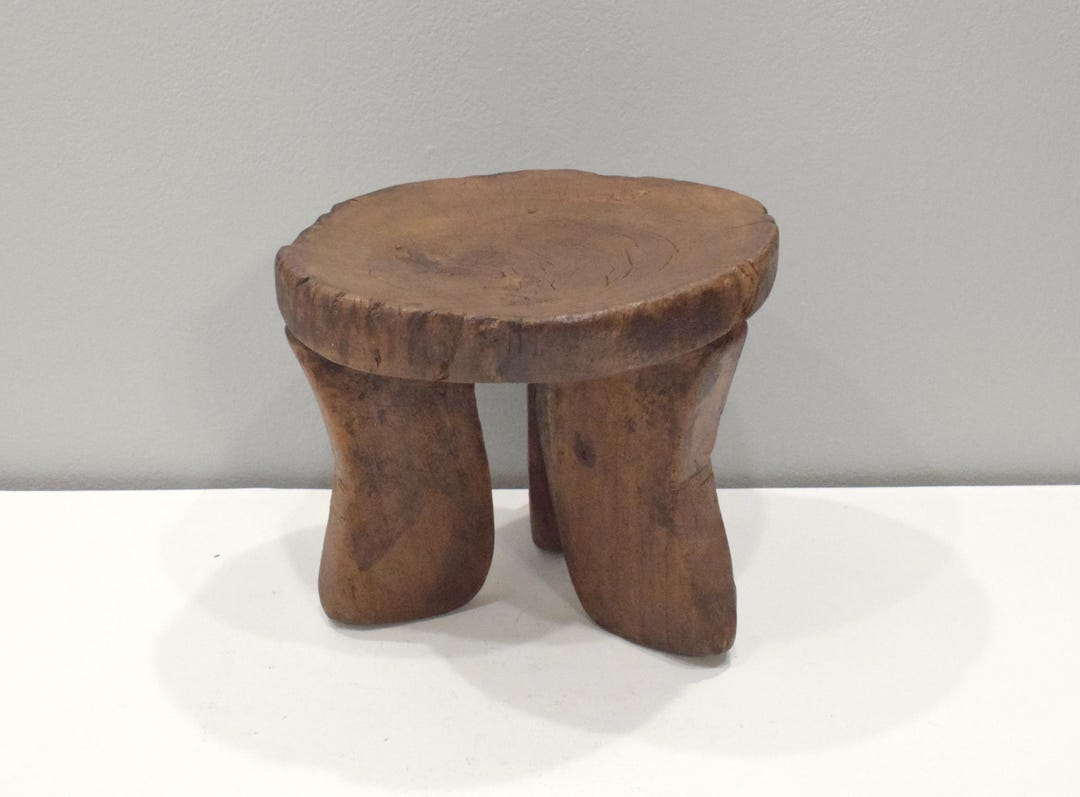 African Kamba Wood Carved Stool Kenya - Etsy