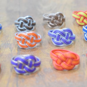 Rings African Colorful Telephone Wire Woven Rings - Etsy