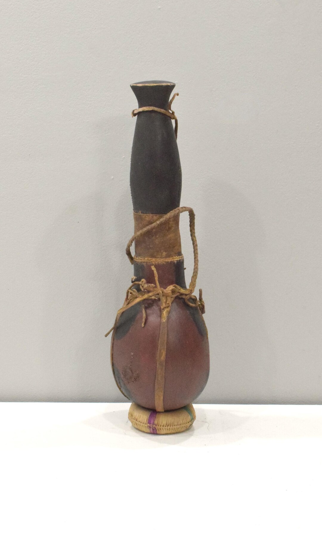 African Jug Wood Leather Turkana Tribe Milk Container Kenya - Etsy