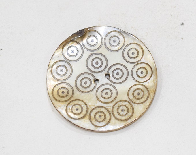 Button Mother of Pearl Middle Eastern Tany Button - Etsy