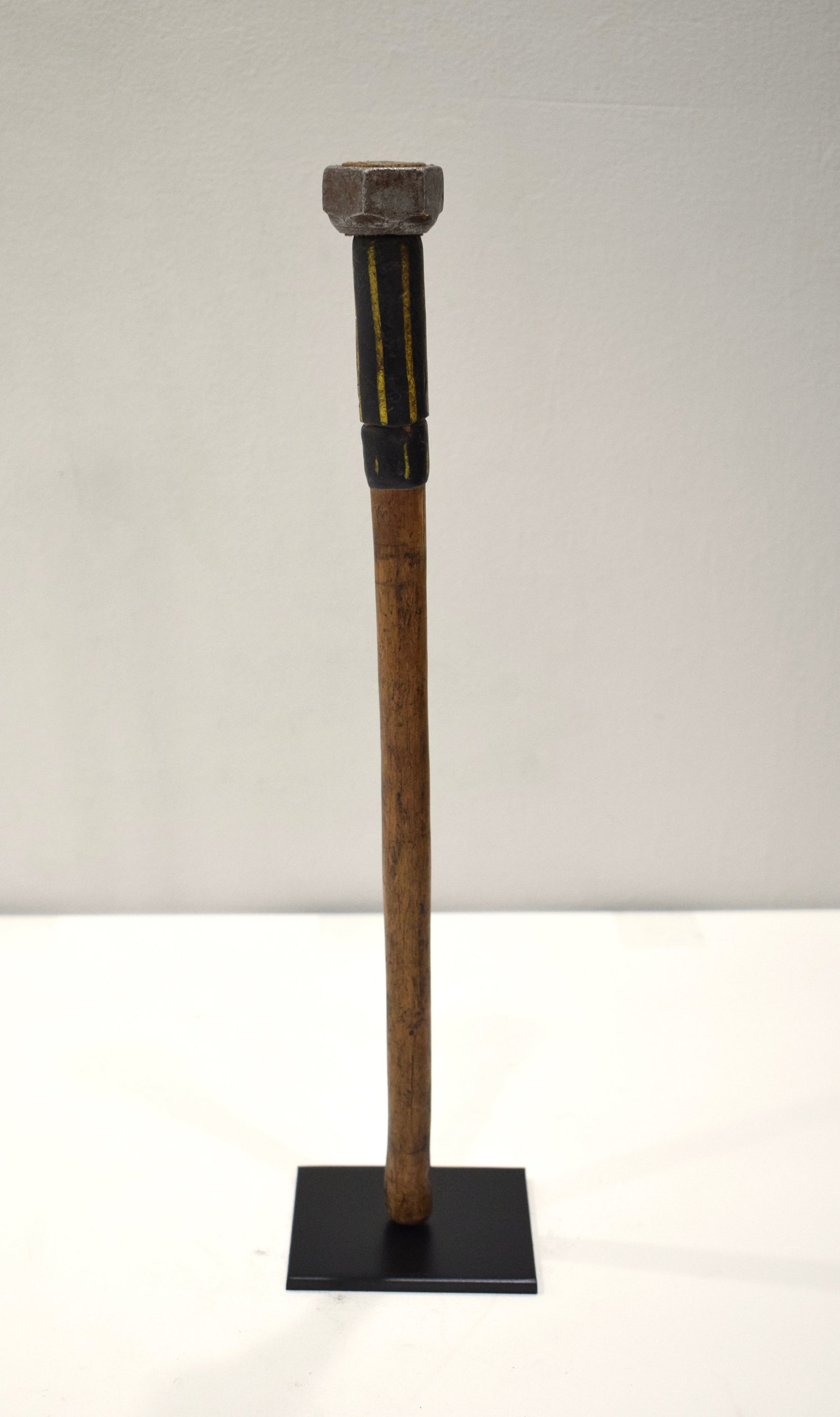 African Masai Tribe Rungu Wood Metal Nut Throwing Club - Etsy