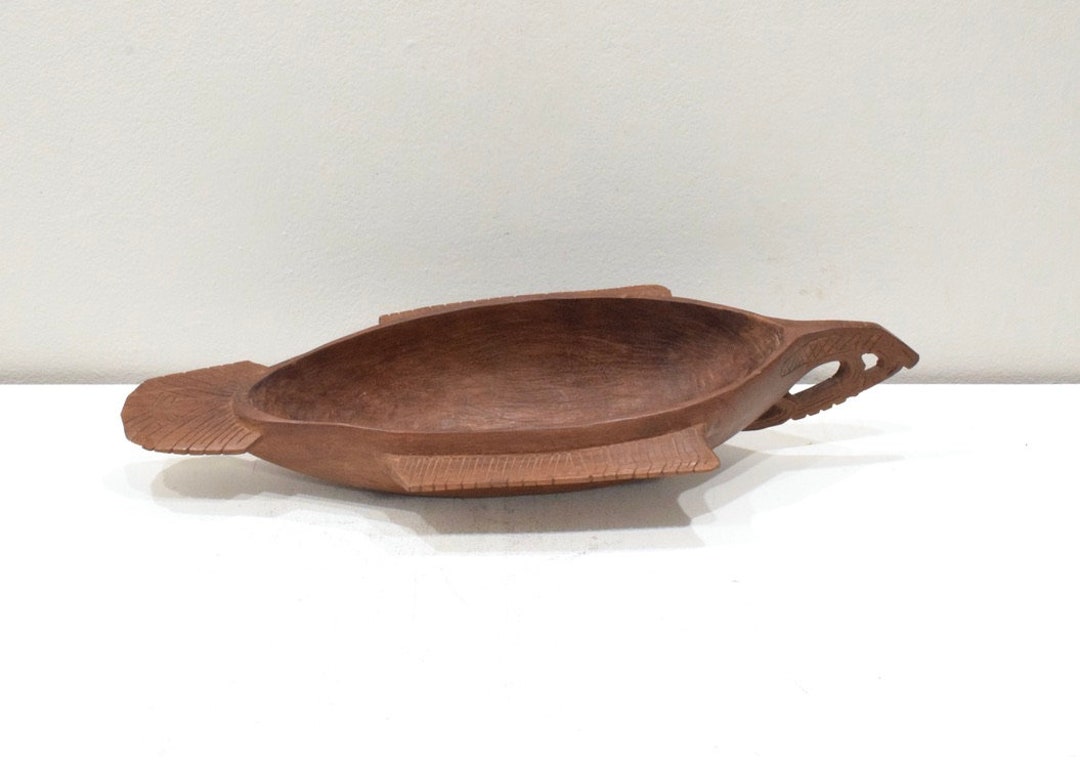 Papua New Guinea Carved Wood Bird Tami Islands - Etsy