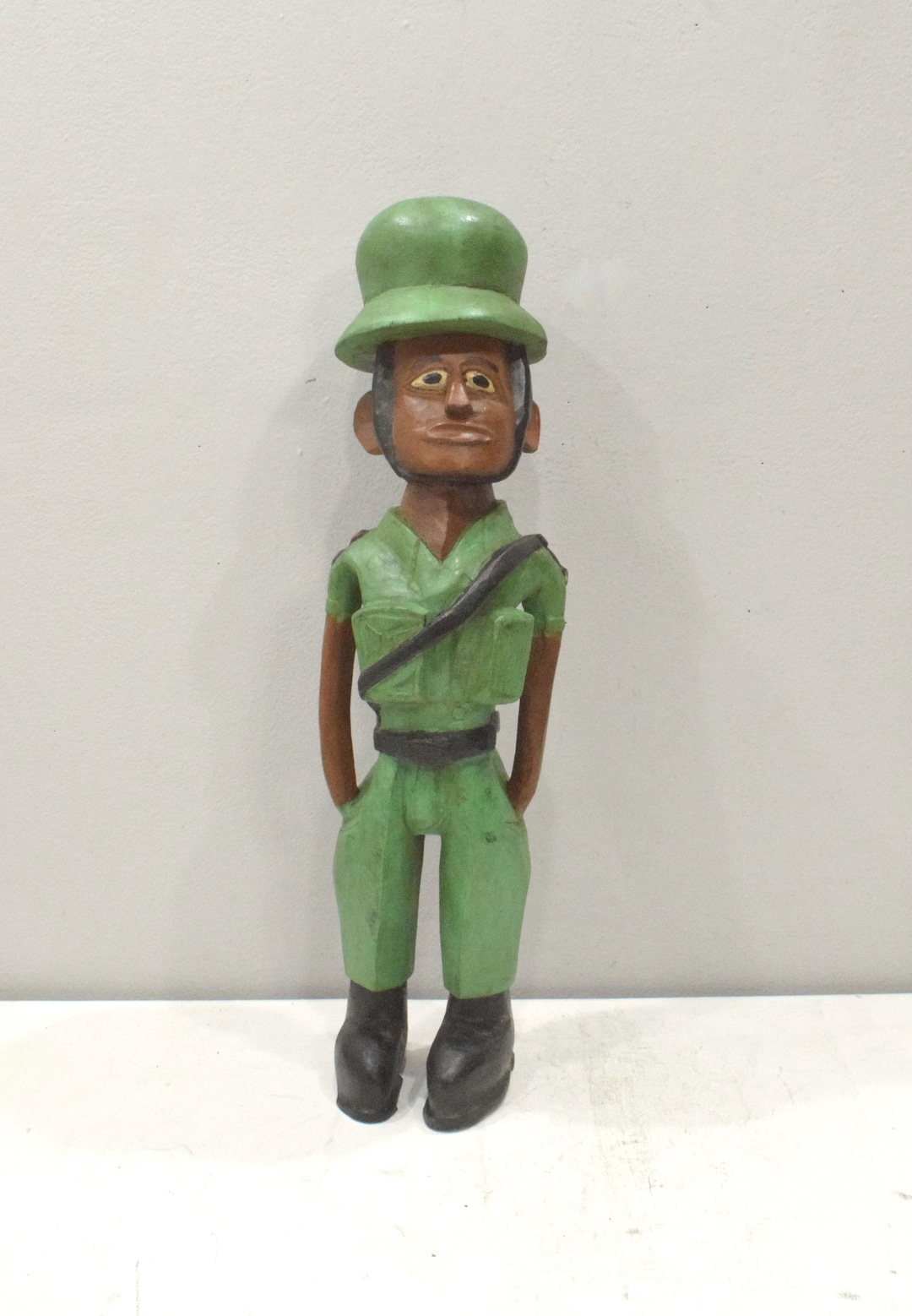 African Statue Colonial Male West African Wood Colonial Figure - Etsy