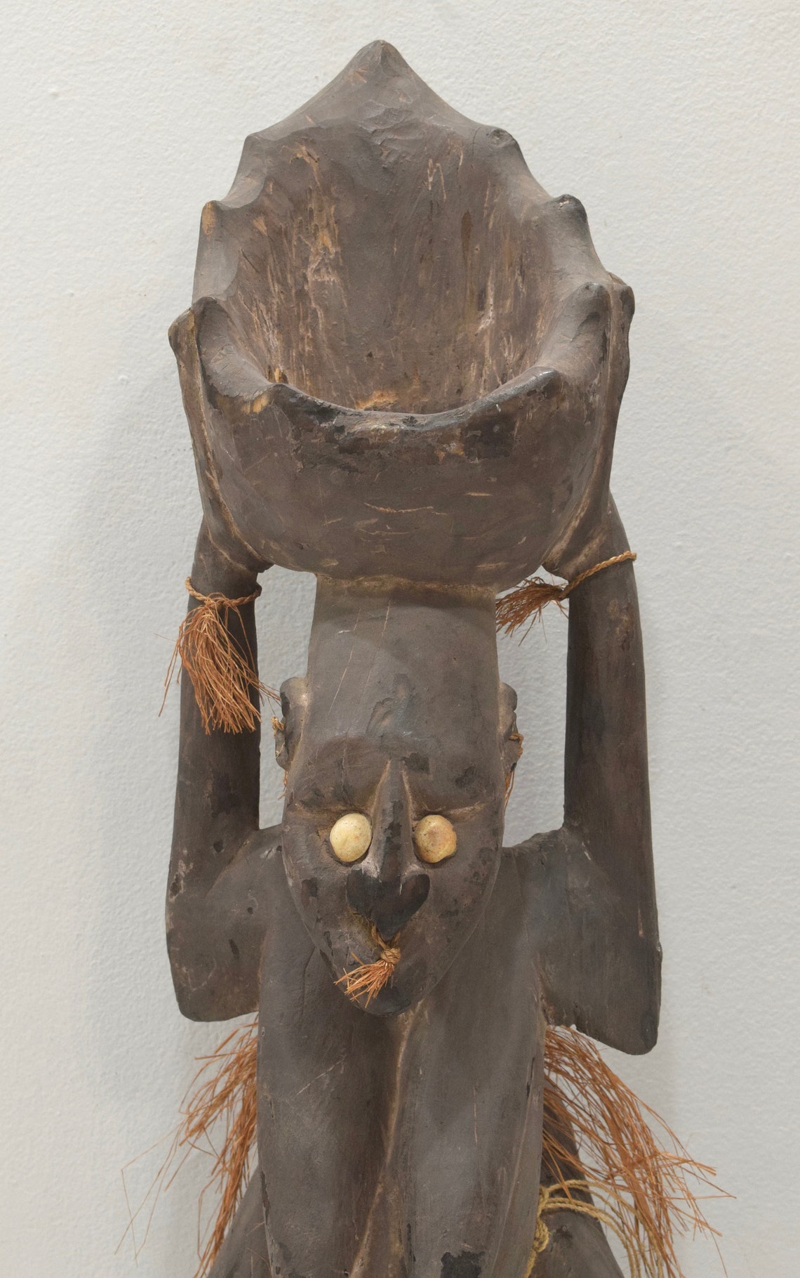 Papua New Guinea Statue Iatmul Kambot Village Female Wood Clay - Etsy