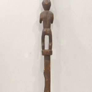African Lobi Tribe Walking Stick Figure Carved Handle Burkina Faso - Etsy