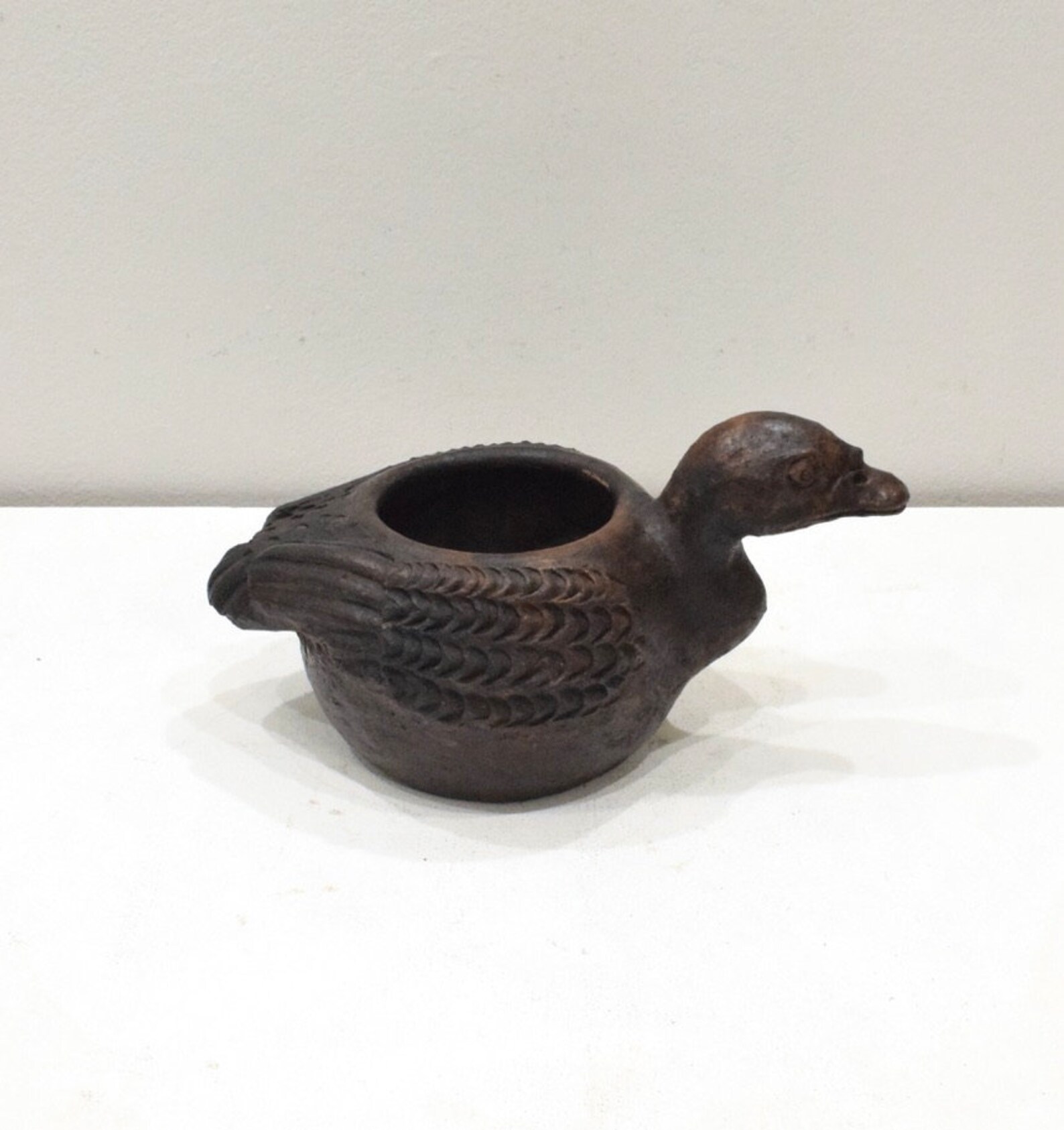 African Brown Duck Clay Storage Pot Kenya - Etsy