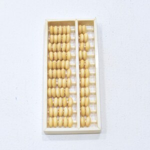 Chinese Bone Abacus in Wood Frame - Etsy